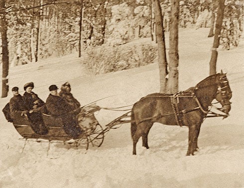 Mrs. Eddy Loved Sleigh Riding — Longyear Museum
