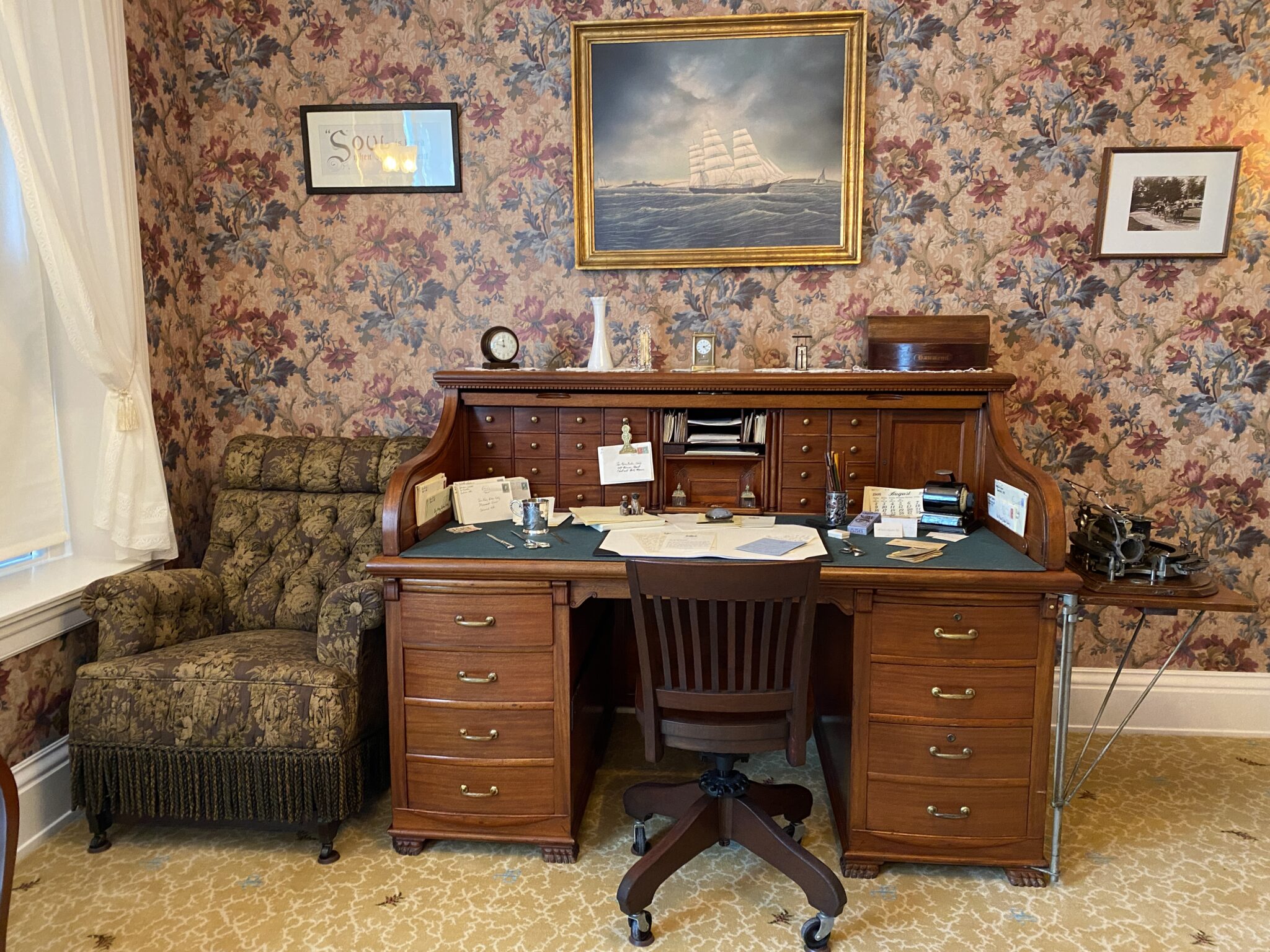 A Big Desk Reveals Little Treasures — Longyear Museum