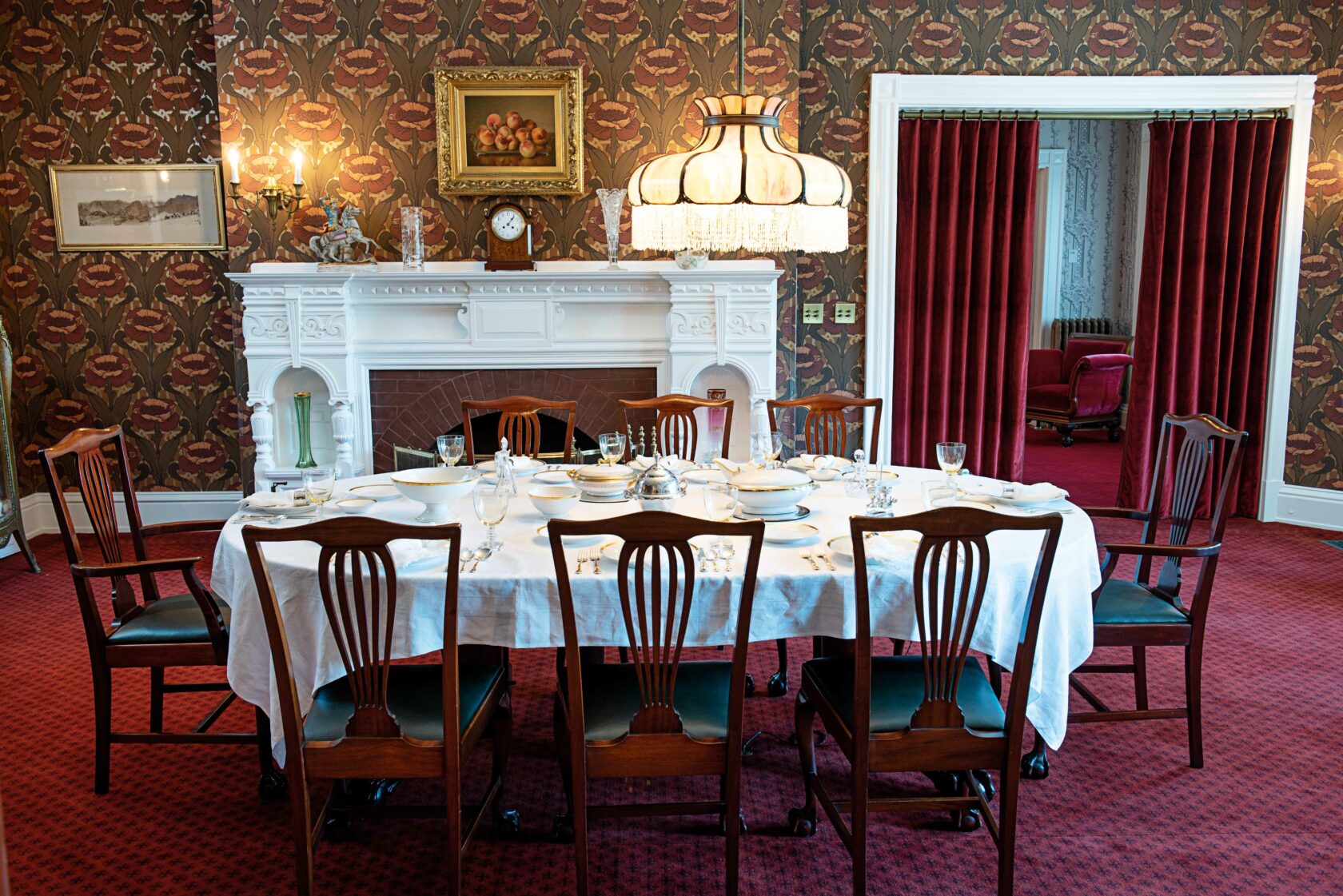 A Walk through 400 Beacon Street: Dining Room — Longyear Museum