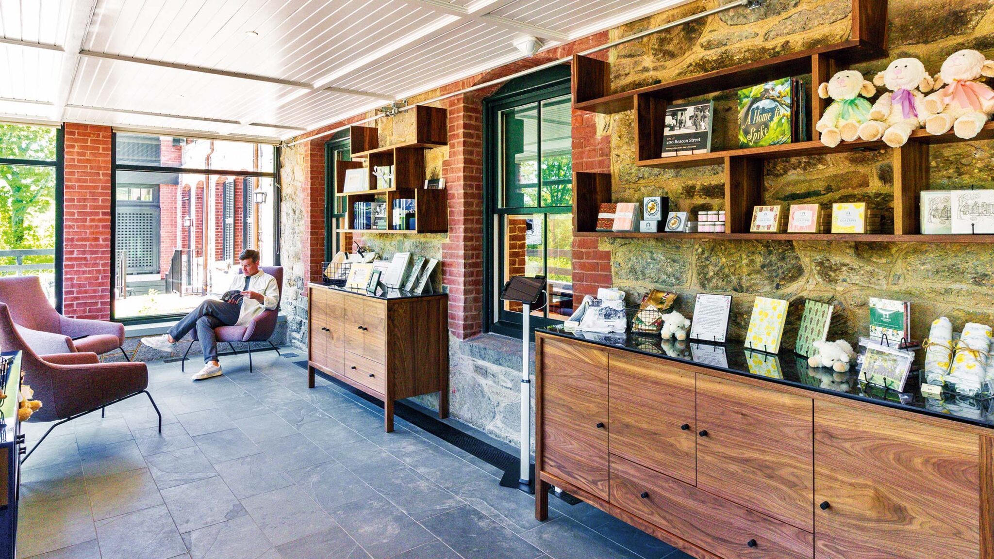 The Exhibit Space at 400 Beacon Street — Longyear Museum