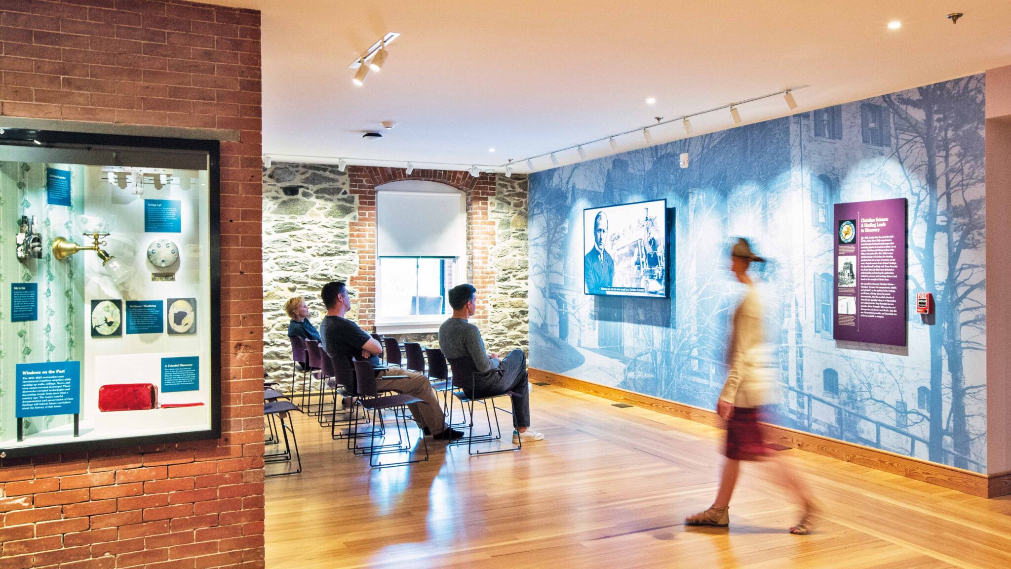 The Exhibit Space at 400 Beacon Street — Longyear Museum