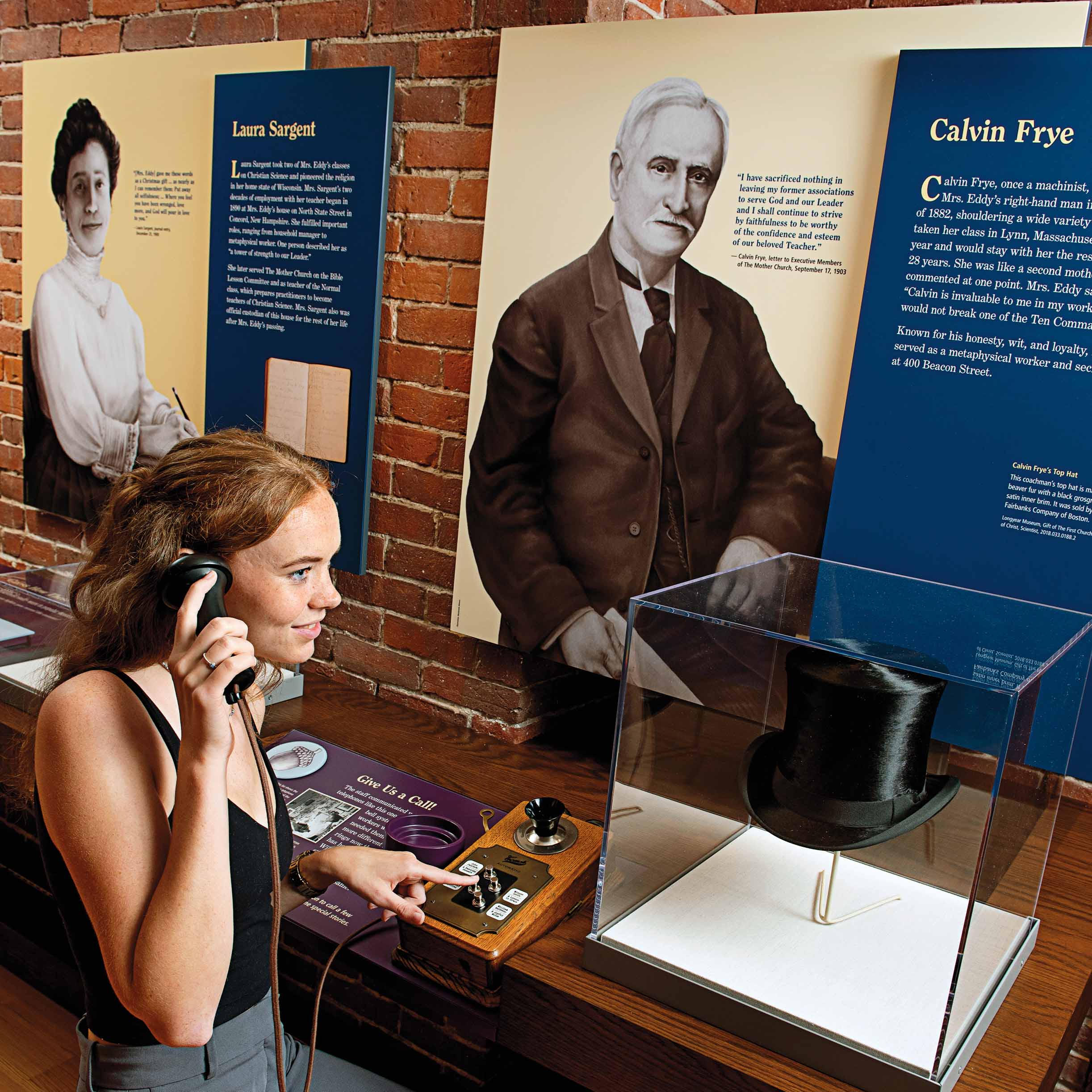 The Exhibit Space at 400 Beacon Street — Longyear Museum